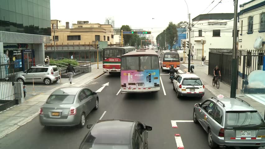 lima - circa june 2012 driving Stock Footage Video (100% Royalty-free ...