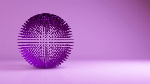 Animation Geometric Sphere Transformation Transition 3d Stock Footage ...