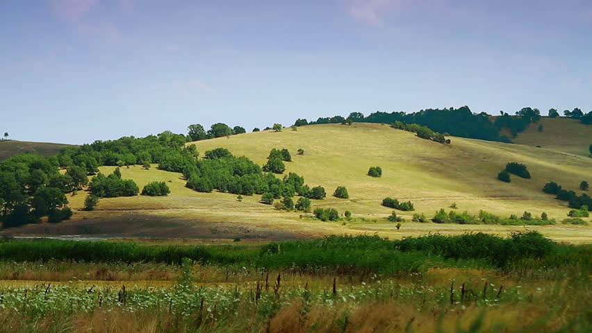 Time Lapse of Rolling Hills Stock Footage Video (100% Royalty-free ...