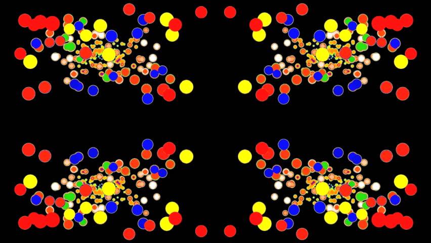 colorful dancing balls Stock Footage Video (100% Royalty-free) 274090 ...