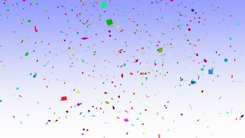 Falling Confetti Animation Stock Footage Video (100% Royalty-free ...