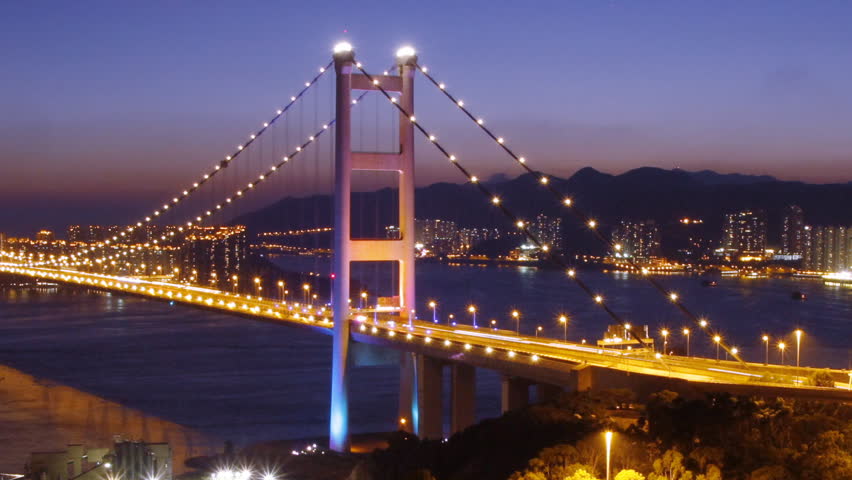 Time Lapse of Tsing Ma Stock Footage Video (100% Royalty-free) 2744675 ...