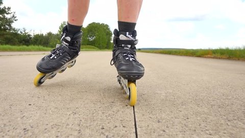 Shuffle skating braking Stock Video Footage - 4K and HD Video Clips ...