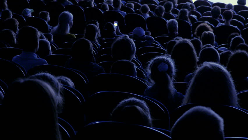 Spectators Watch the Show or : vidéo de stock (100 % libre de droit ...
