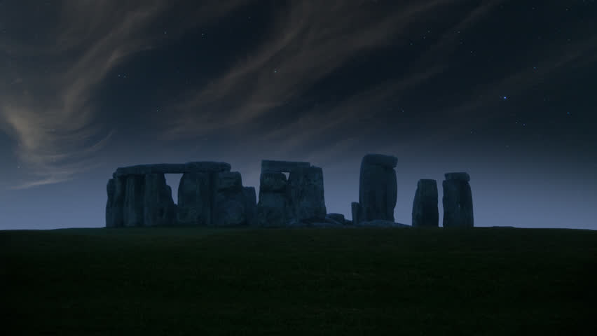 Stonehenge 4k Night Photos with Stock-video (100 % royaltyfri) 27521287 ...
