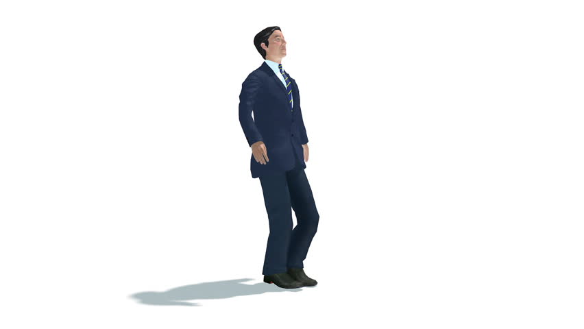 Walking Politician 3d Animation Stock Footage Video (100% Royalty-free ...