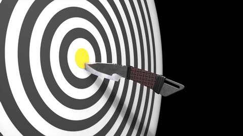 Knife Throwing Animation Stock Footage Video (100% Royalty-free ...