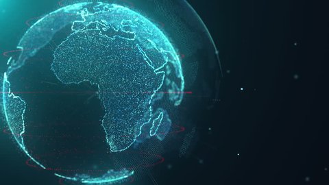 World Map Loop Stock Footage Video (100% Royalty-free) 27599059 ...