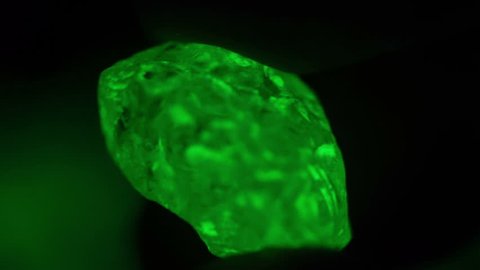Glowing Rocks Radioactive Element Concept Stock Footage Video (100% ...
