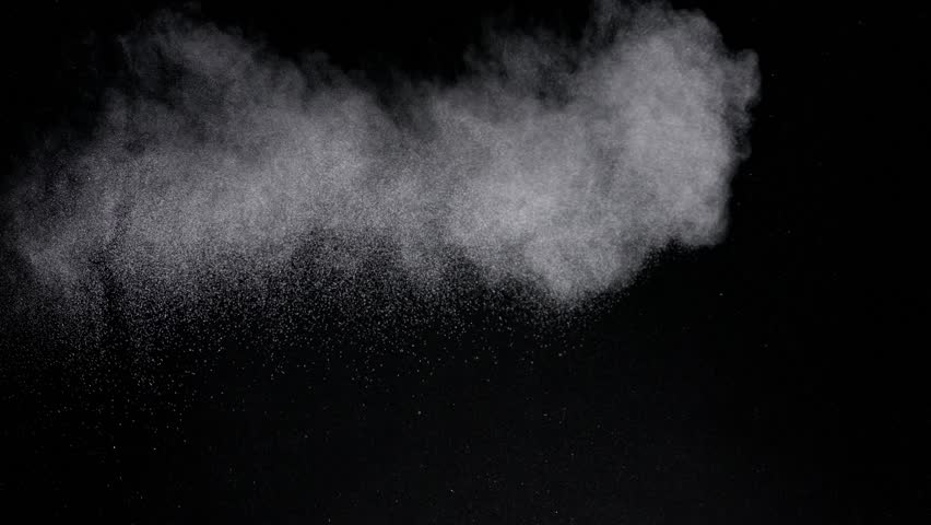 White Cloud of Particles from Stock Footage Video (100% Royalty-free ...