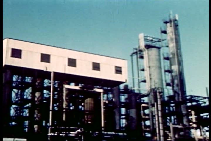 1940s different ways "cracking" gas molecules Stock Footage Video (100% ...