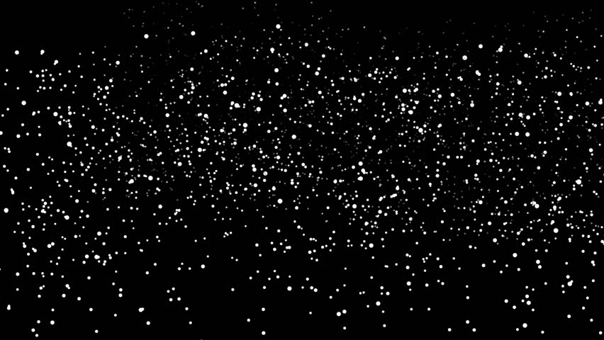 falling snow background - looping alpha Stock Footage Video (100% ...