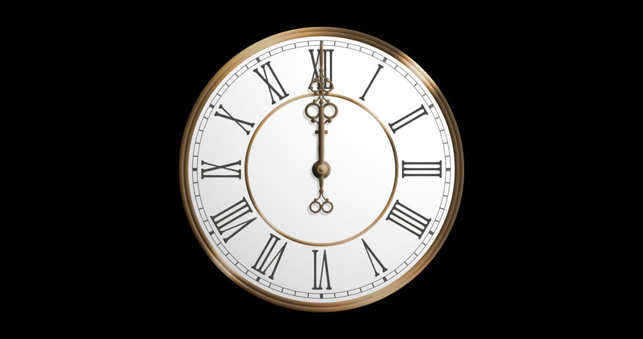 clock hands moving fast Stock Footage Video (100% Royalty-free ...