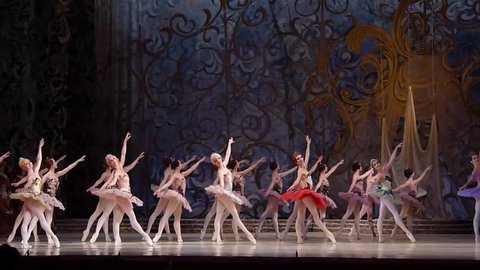 Group Modern Ballet Dancers Stock Photo (Edit Now) 374840518