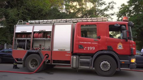 Greek fire service Stock Video Footage - 4K and HD Video Clips ...