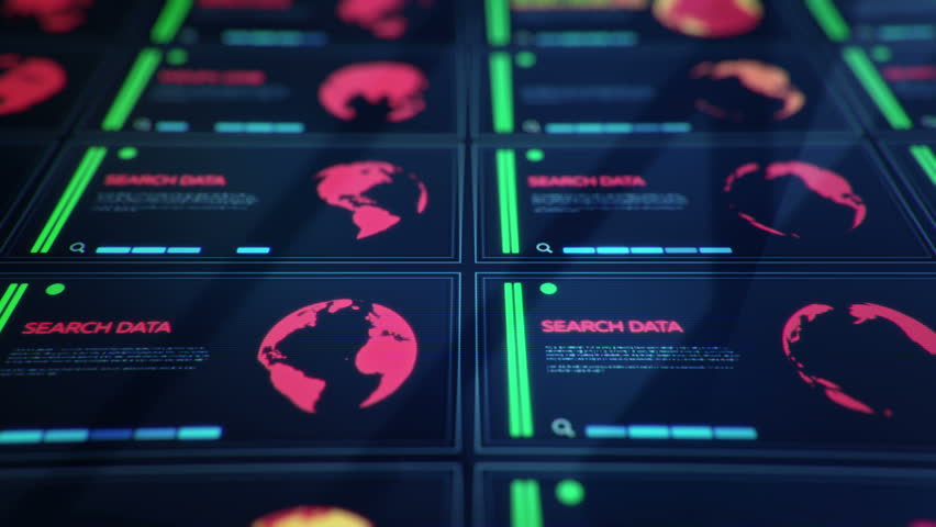 3d business report animation colorful charts Stock Footage Video (100% ...