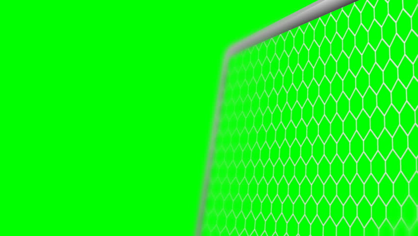 Soccer Goal - Green Screen Stock Footage Video (100% Royalty-free ...