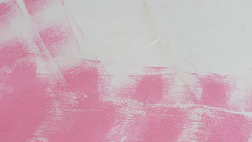 White Sheet Painted Pink Background Stock Footage Video (100% Royalty ...