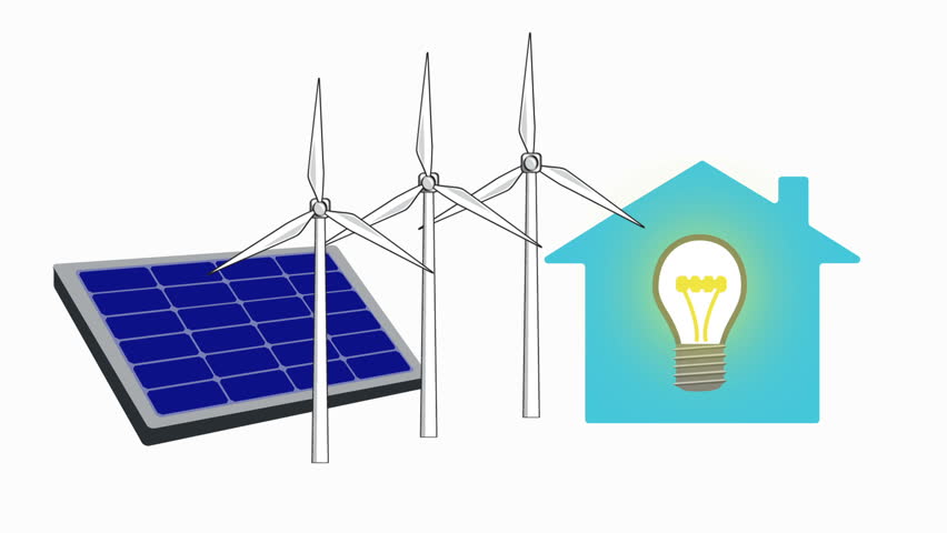 Loop Animation of Solar Panels, Stock Footage Video (100% Royalty-free ...