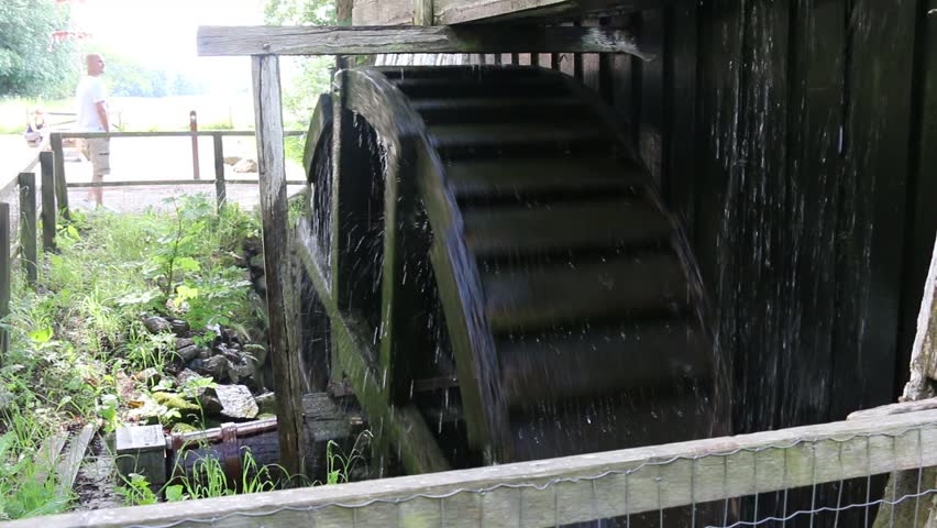 watermill working Stock Footage Video (100% Royalty-free) 27908194 ...