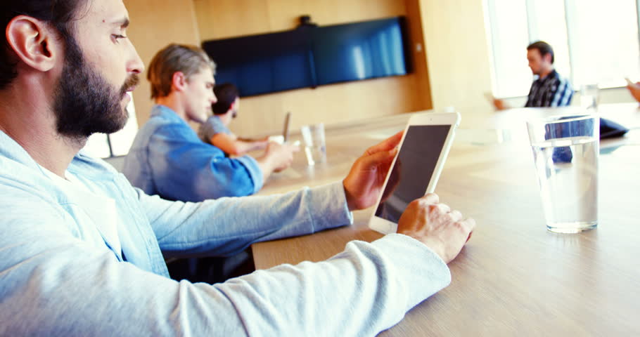 computer science class boy wearing virtual Stock Footage Video (100% ...