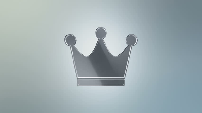 gold crown spinning on black alpha Stock Footage Video (100% Royalty ...