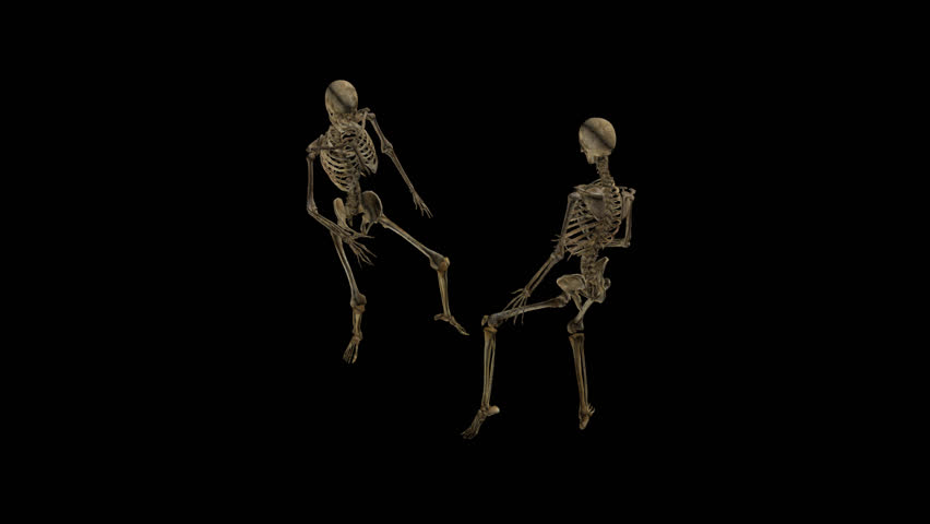 Skeletons are Dancing ,loop, Animation, Stock Footage Video (100% Royalty-free) 28075474 ...