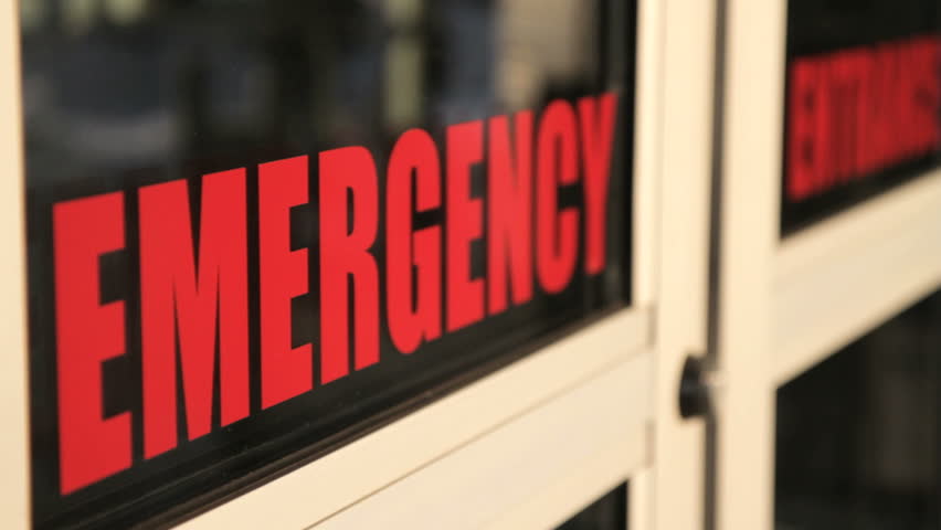 Emergency Room Doors Close - Stock Footage Video (100% Royalty-free ...
