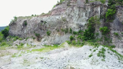 Calcite Mountain Forest Around Calcite Mine Stock Footage Video (100% ...