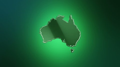 3d Animation Australia Map Formed By Stock Footage Video (100% Royalty ...