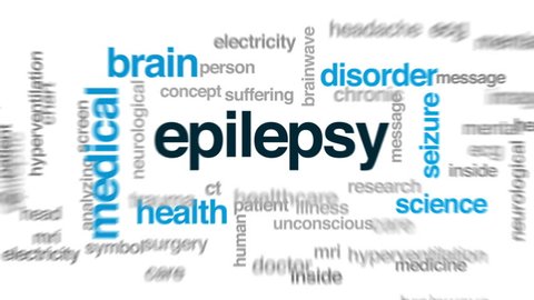 Epilepsy Animated Word Cloud Text Design Stock Footage Video (100% ...