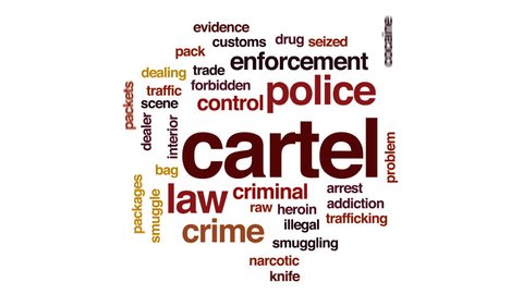 Cartel Animated Word Cloud Text Design Stock Footage Video (100% ...