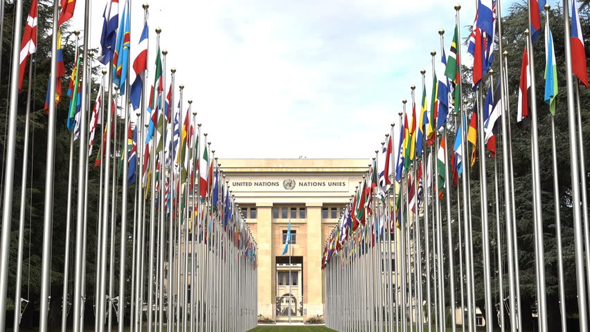 United Nations Office at Geneva : vidéo de stock (100 % libre de droit ...
