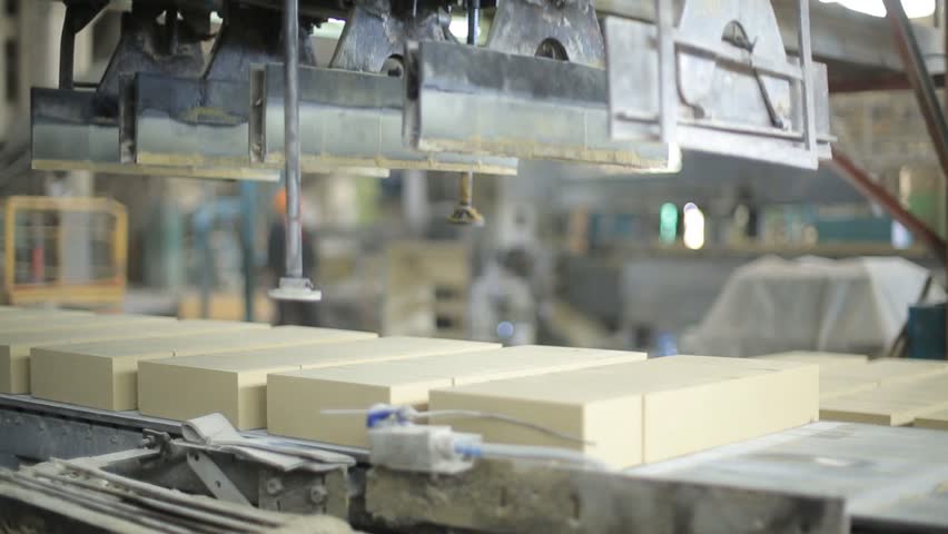 brick production white how make Stock Footage Video (100% Royalty-free ...