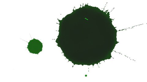 Ink Pen Ink Blot On White Stock Photo (Edit Now) 122869900