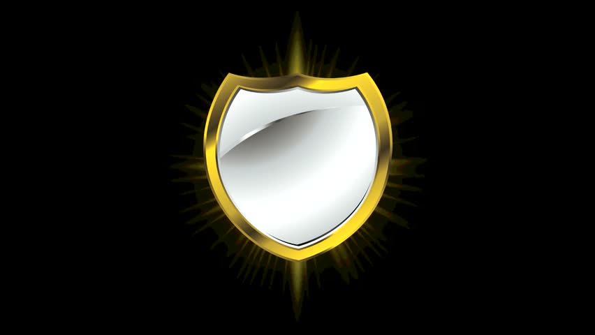 Shield Icon Design Video Animation: video de stock (totalmente libre de ...