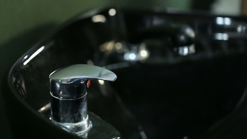 man's hand opening water tap Stock Footage Video (100% Royalty-free ...