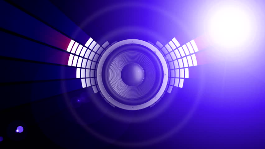 Sound Waves Performance Music Blinking Lights: vídeo stock (100% livre ...