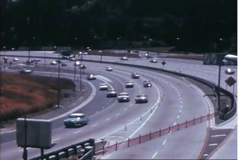 1970s Freeway Interchanges Los Angeles Metropole Stock Footage Video ...