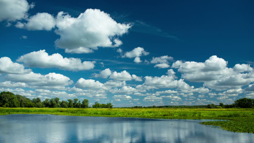 Time Lapse with Running Clouds Stock Footage Video (100% Royalty-free ...