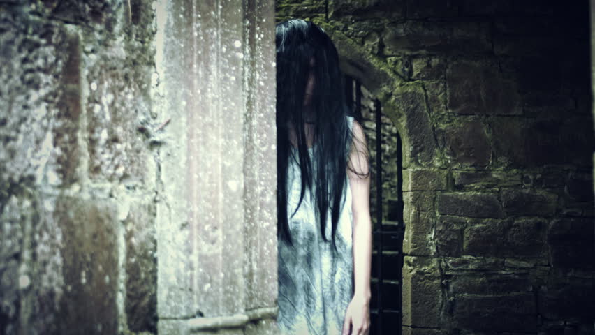 4k Horror Psycho Woman in Stock Footage Video (100% Royalty-free ...