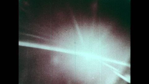 1960s View Earth Space Sun Appears Stock Footage Video (100% Royalty ...