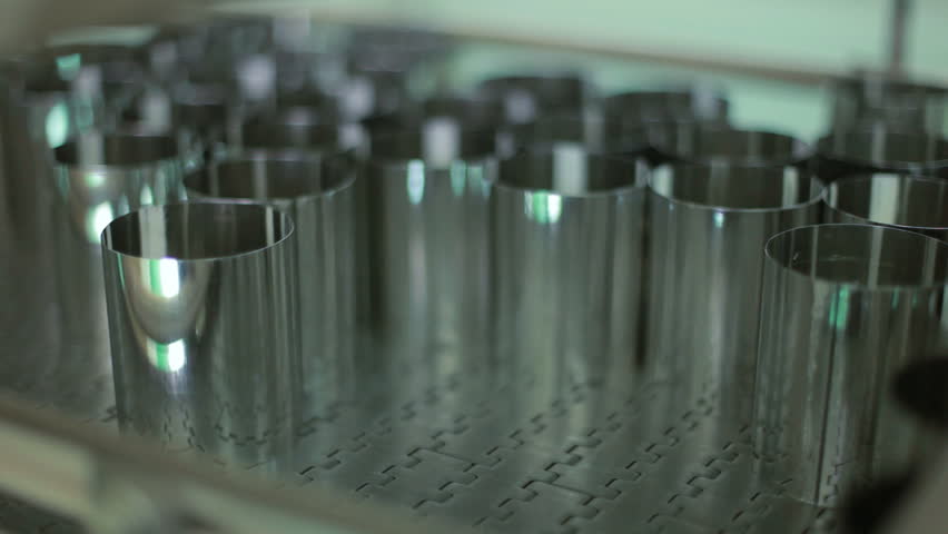 Can Production Line. Can Factory Stock Footage Video (100% Royalty-free ...