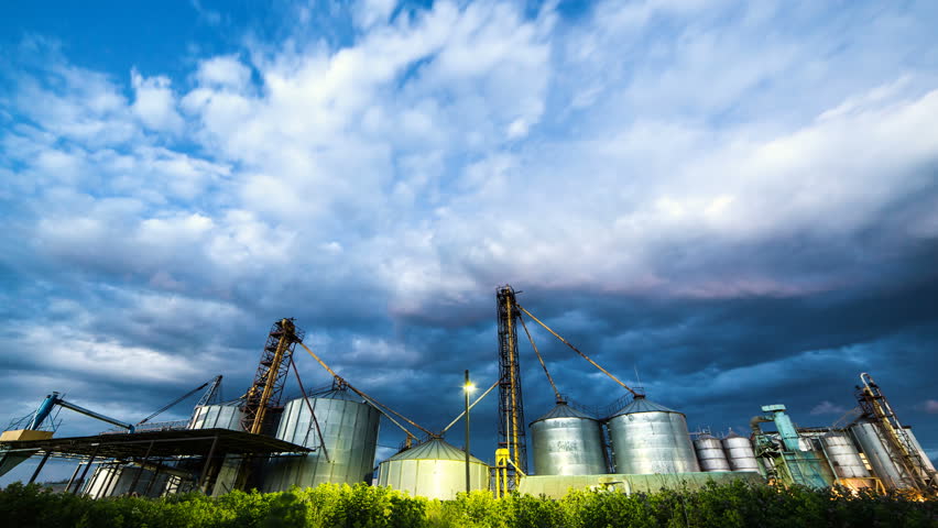 Time Lapse of Flour Factory Stock Footage Video (100% Royalty-free ...