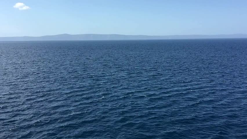 beautiful deep blue water crystal clear Stock Footage Video (100% ...