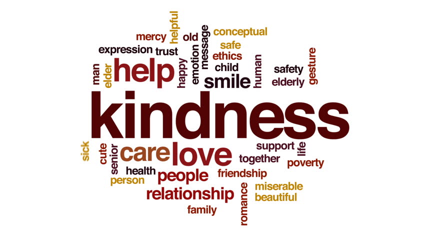 kindness animated word cloud text design: วิดีโอสต็อก (ปลอดค่าลิขสิทธิ์ ...
