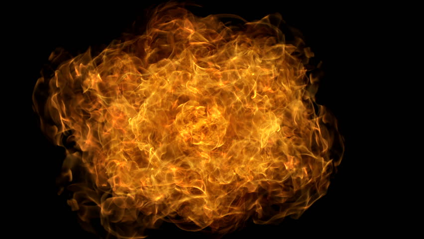 Fire Ball Explosion Shooting with Stock Footage Video (100% Royalty ...
