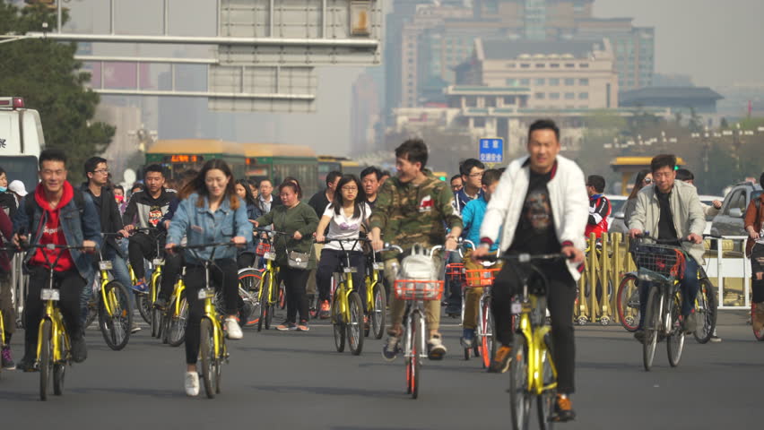 Bicycles China Stock Video Footage - 4K and HD Video Clips | Shutterstock
