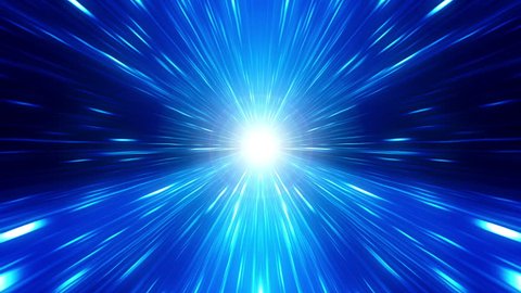 Blue Time Travel Looping Animated Background Stock Footage Video (100% ...