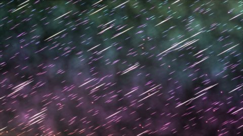 Colorful Fast Animated Particle Background Loop Stock Footage Video ...